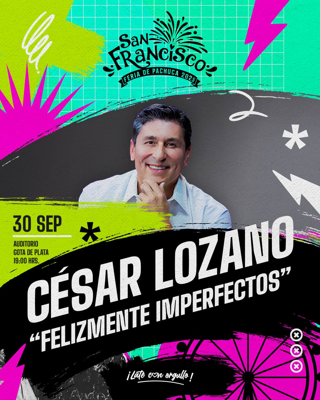 César Lozano llega a la Feria de San Francisco Pachuca Hidalgo 2025 con ...